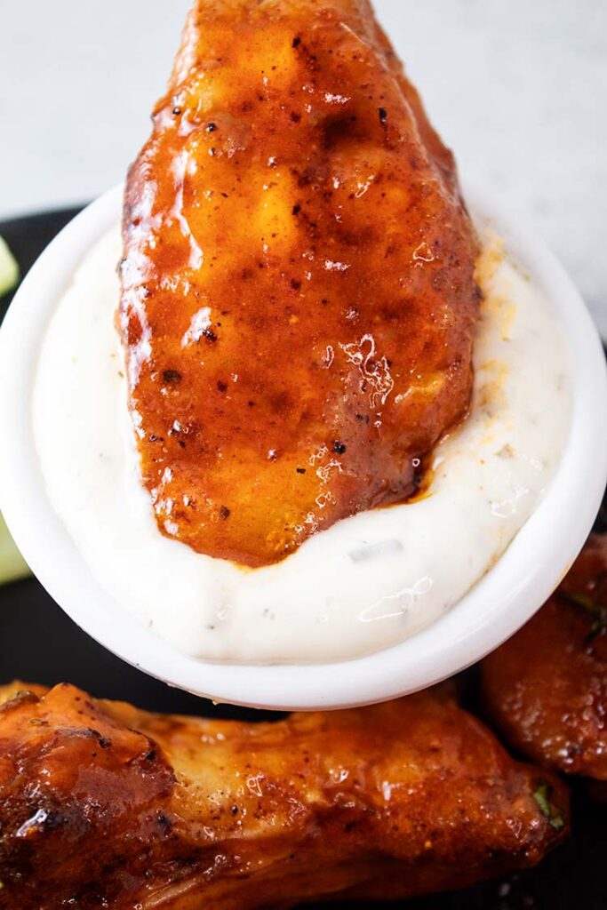 Air Fryer Buffalo Wings - Filling and Fabulous