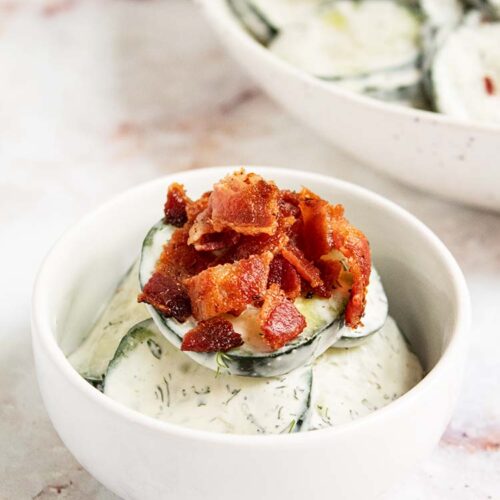 Cucumber Ranch Salad - Filling and Fabulous