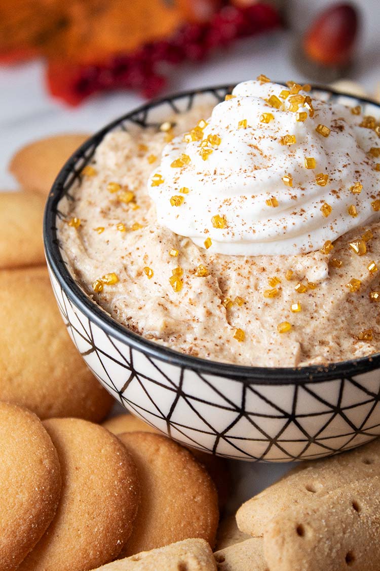 Pumpkin Fluff Dip - Filling and Fabulous