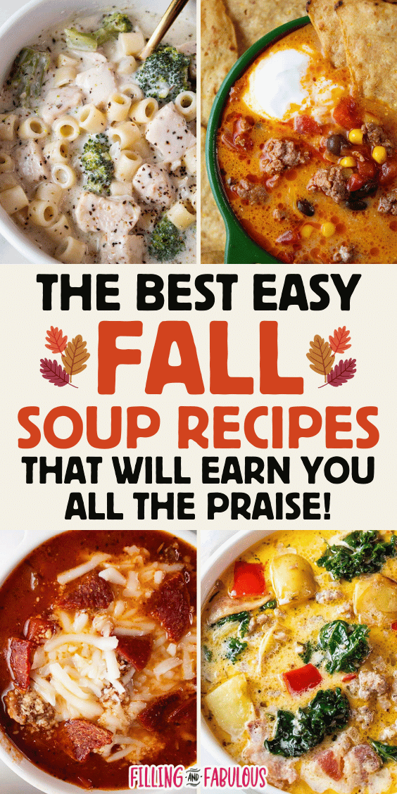 The Best Fall Soup Recipes That Will Make You Excited About Cold ...
